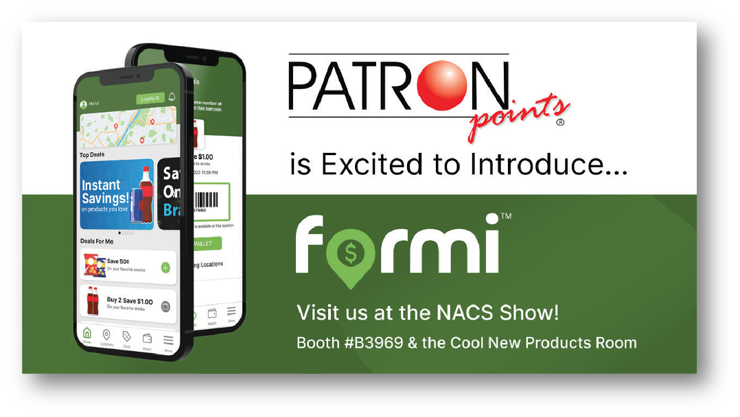 Patron Points- formi™ - Blue Sparq Marketing